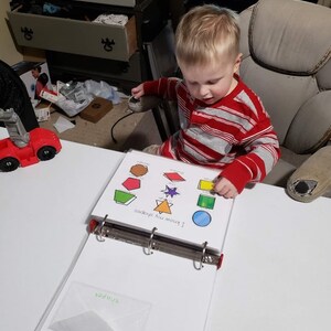 Interactive Learning Book for Toddlers and Kids - Etsy