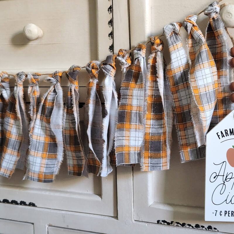 Rag Garland - Etsy