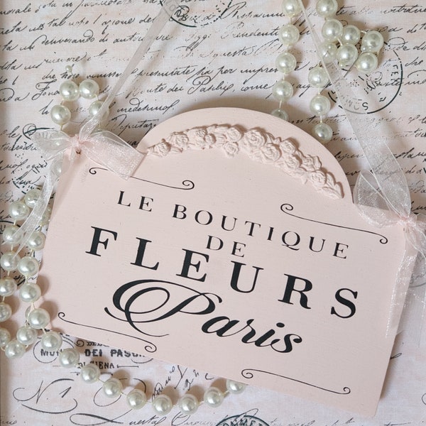 Pink French Decor - Etsy