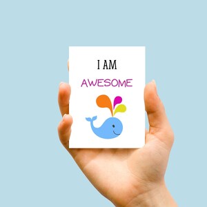Affirmation Cards for Kids, Digital Encouragement Cards for Everyday ...