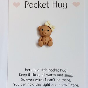 A Pocket Hug Cute Tiny Resin Teddy Cow Reindeer Gift Mini Trinket ...