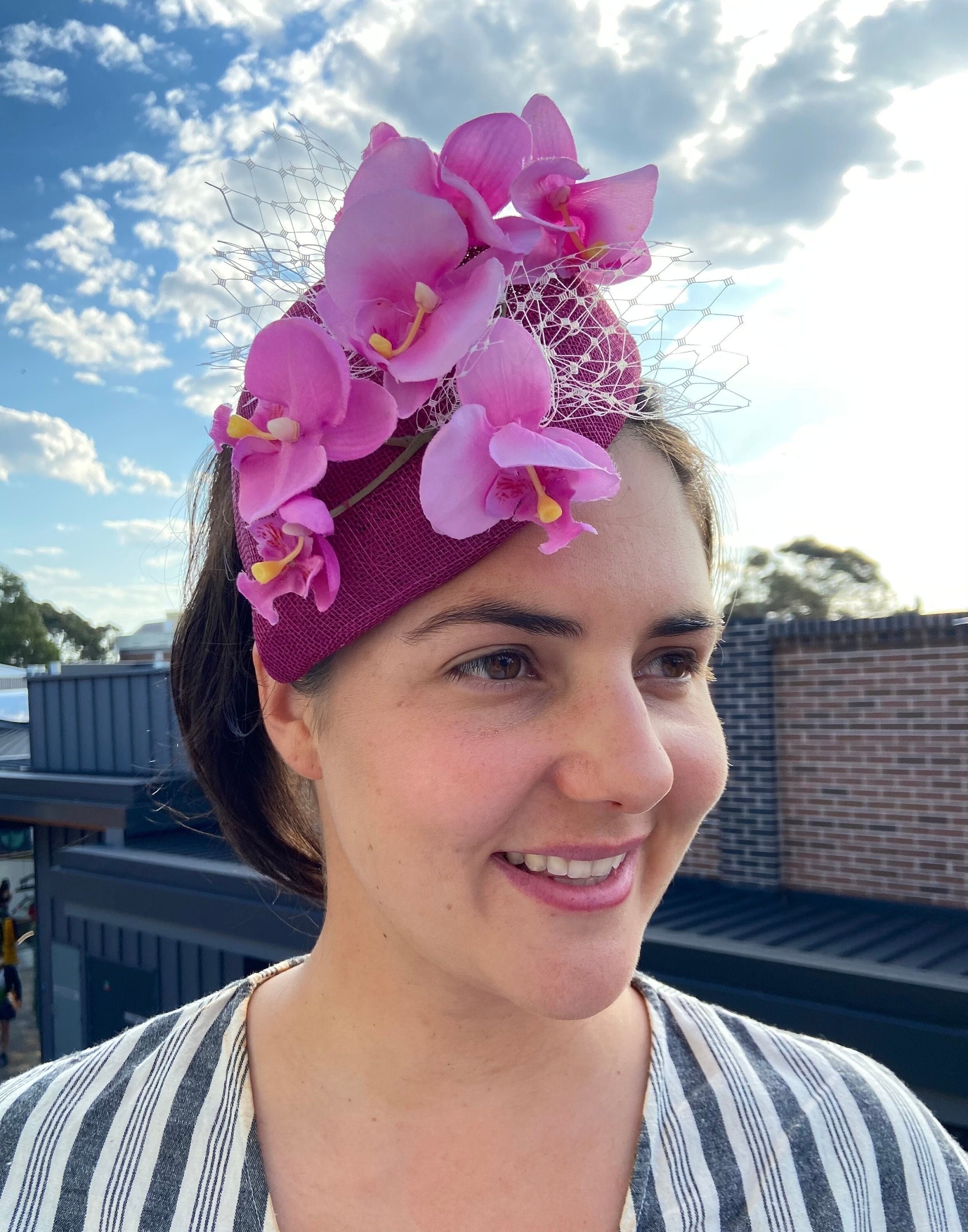 Race Day Hat Pink - Etsy