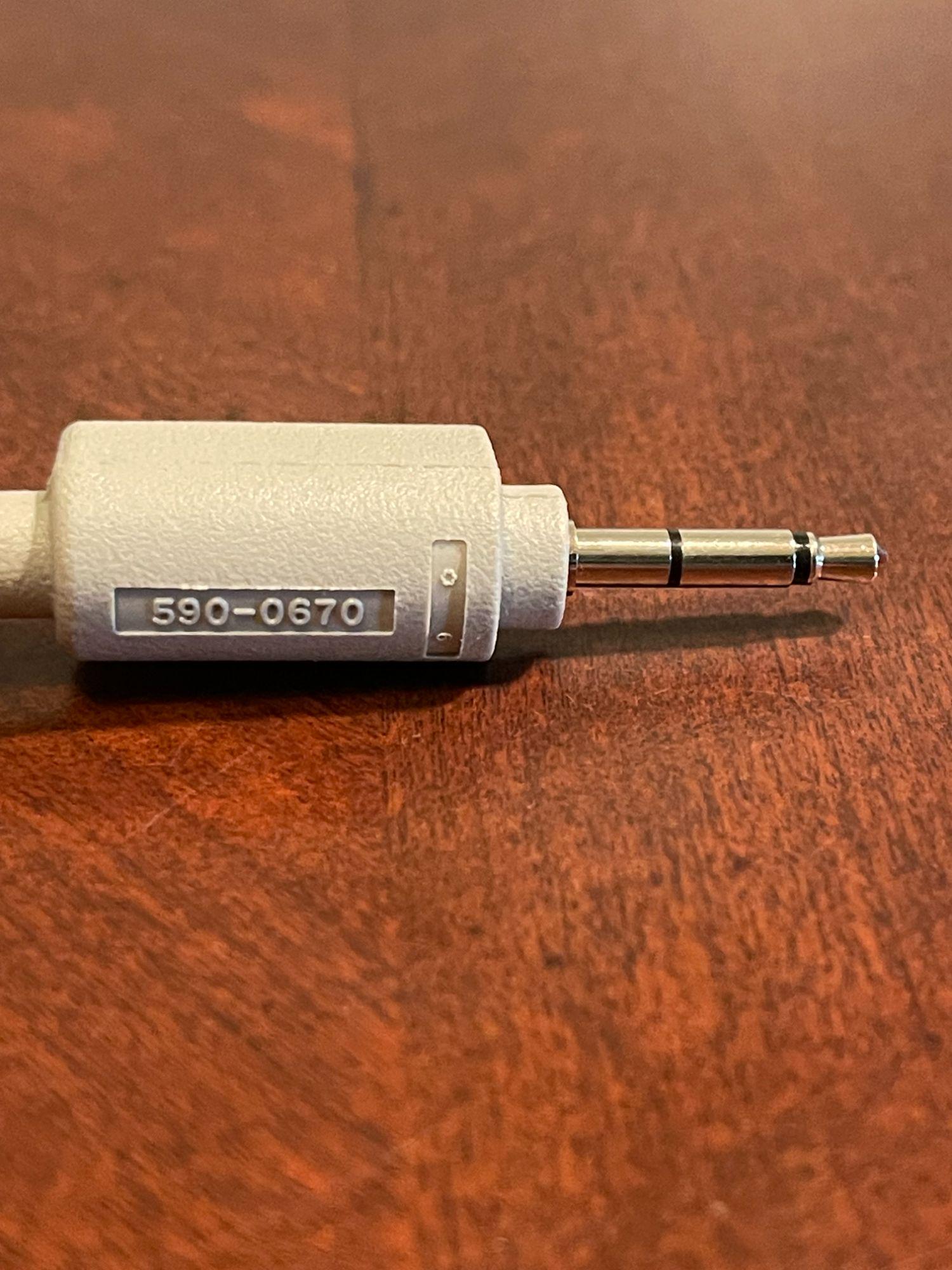 Apple Vintage Desktop Microphone Model 590-0670 With 3.5mm Jack Plug ...