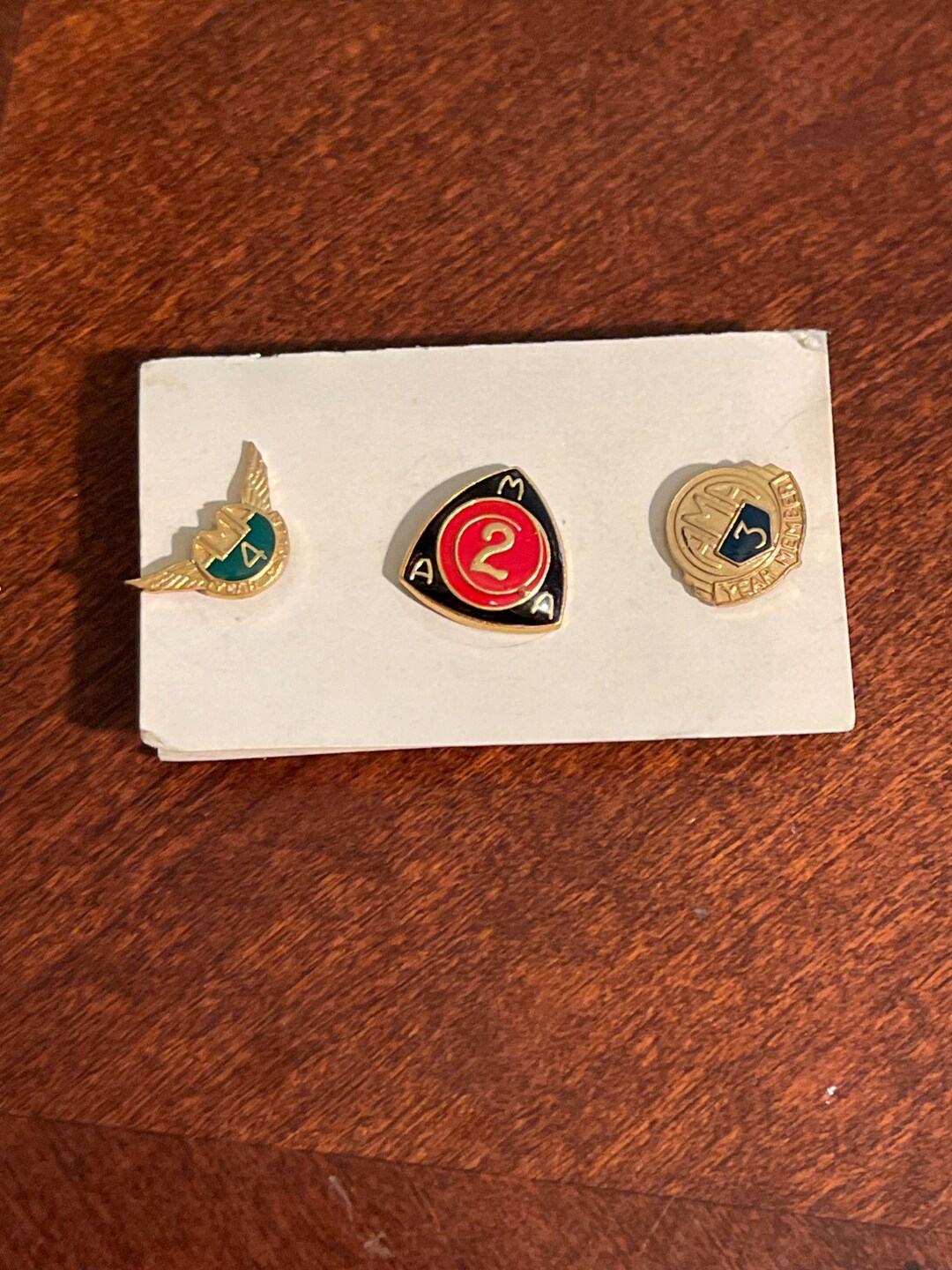 Vintage AMA Academy of Model Aeronautics Member Pins Lot Gold Tone ...