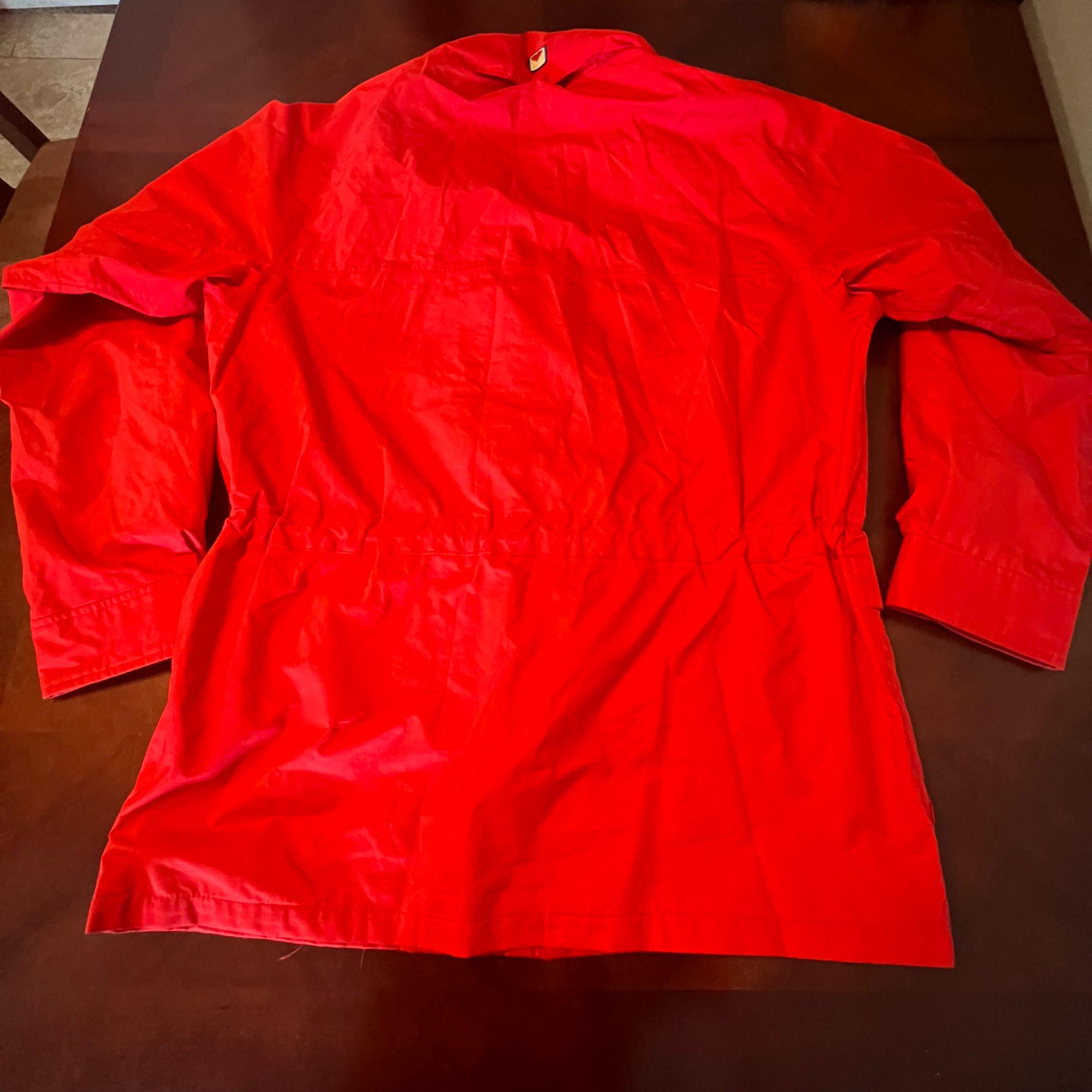 Vintage Mens Obermeyer Gore-tex Red Avalanche Ski Jacket L Waterproof ...