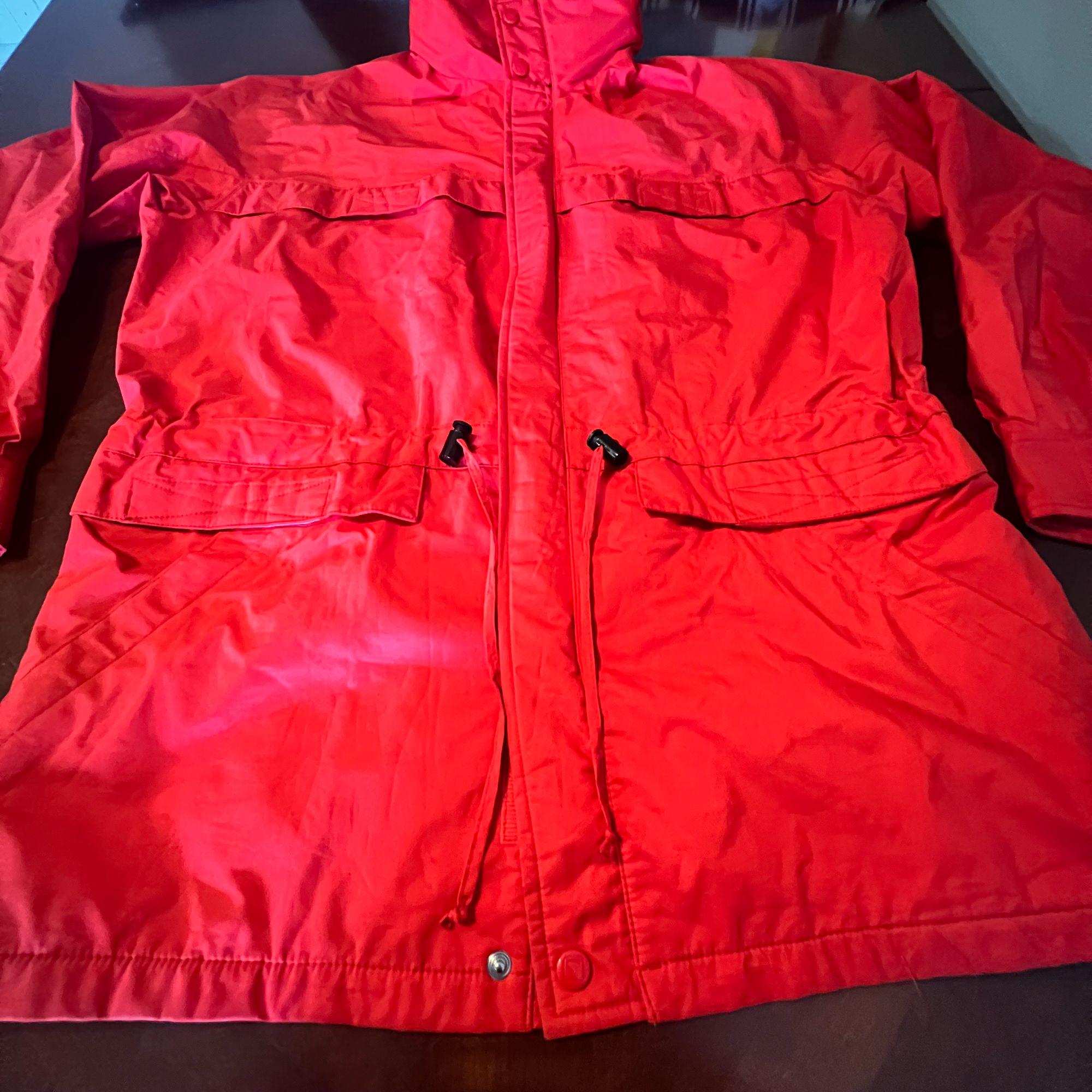 Vintage Mens Obermeyer Gore-tex Red Avalanche Ski Jacket L Waterproof ...