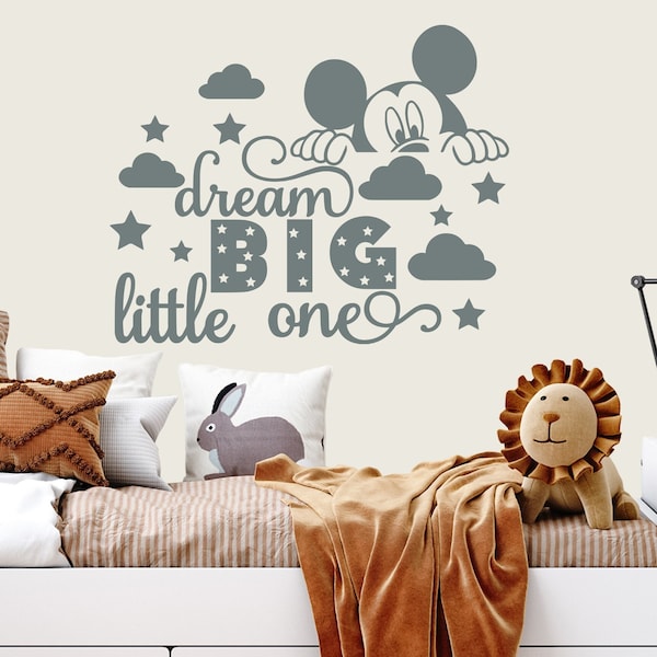 Mickey Mouse Decal - Etsy
