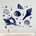 Seashells Wall Decals Sea Life Vinyl Sticker Shells - Etsy