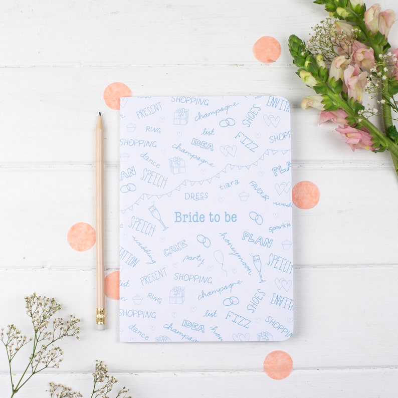 Brides Notebook Wedding Planning Notebook Bride Gift Eco - Etsy