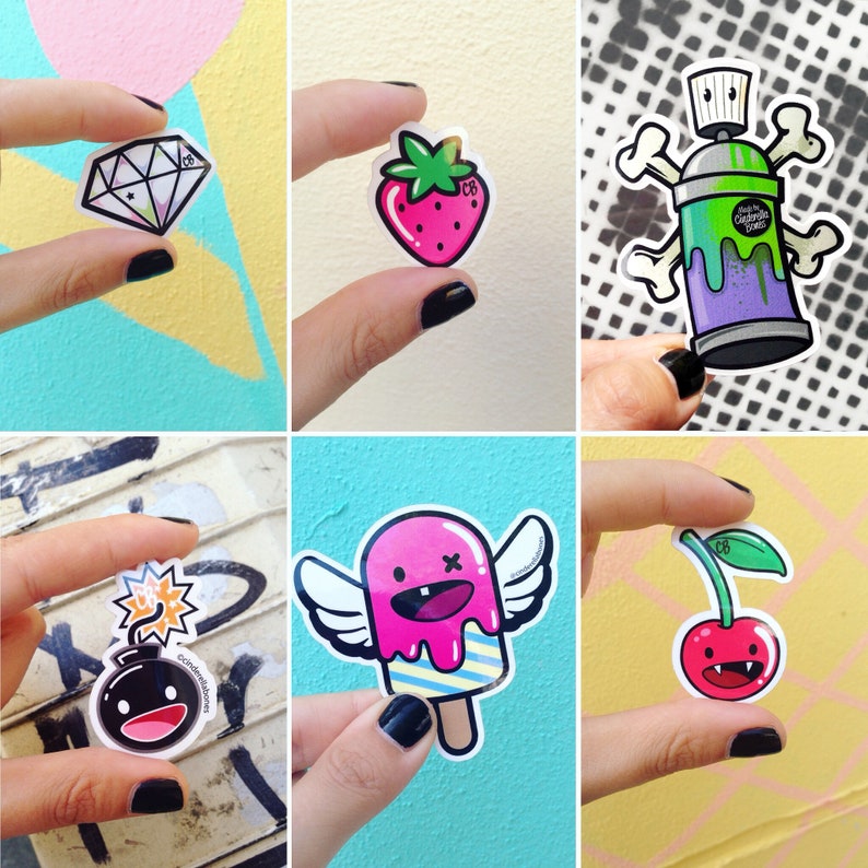 STICKERPACK Vinyl Sticker Sticker Set Cool Stickers for Laptop - Etsy