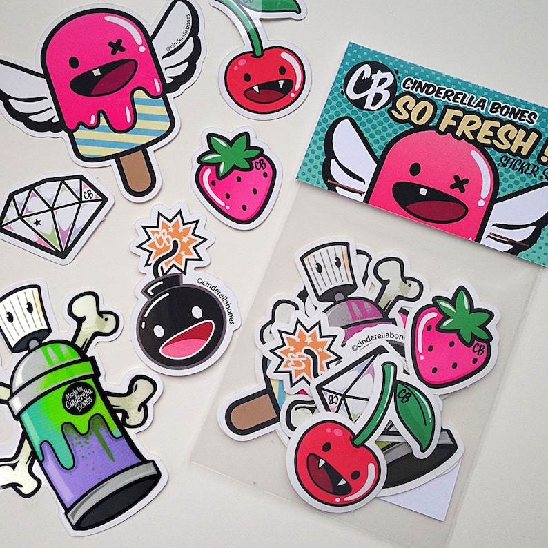 STICKERPACK Vinylsticker Sticker Set Cool Aufkleber Für Laptop - Etsy