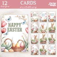 Printable Easter Card, Printable Card, Digital Card, Happy Easter ...