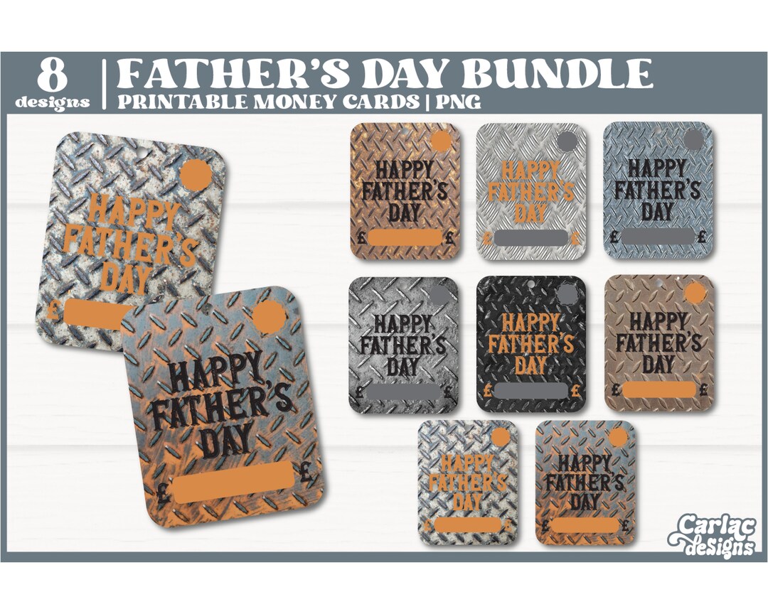 Father's Day Money Card Bundle | Happy Father's Day Card | Father's Day ...