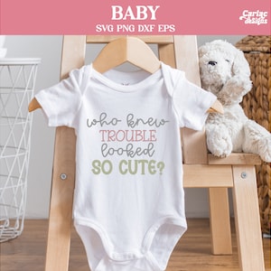 Funny Baby Bib SVG, Baby SVG and Sublimation Designs, Baby Sayings Svg ...