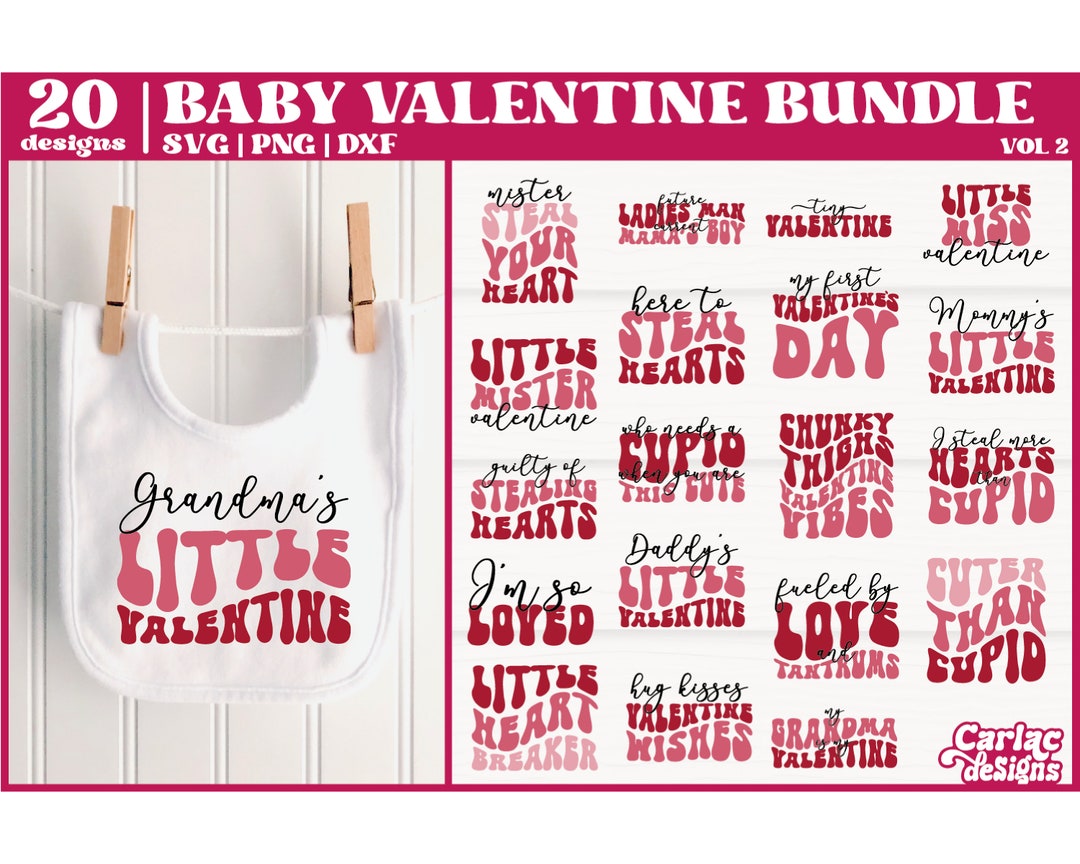 Valentines Baby SVG, Valentines Baby Sublimation, Funny Baby SVG Bundle ...