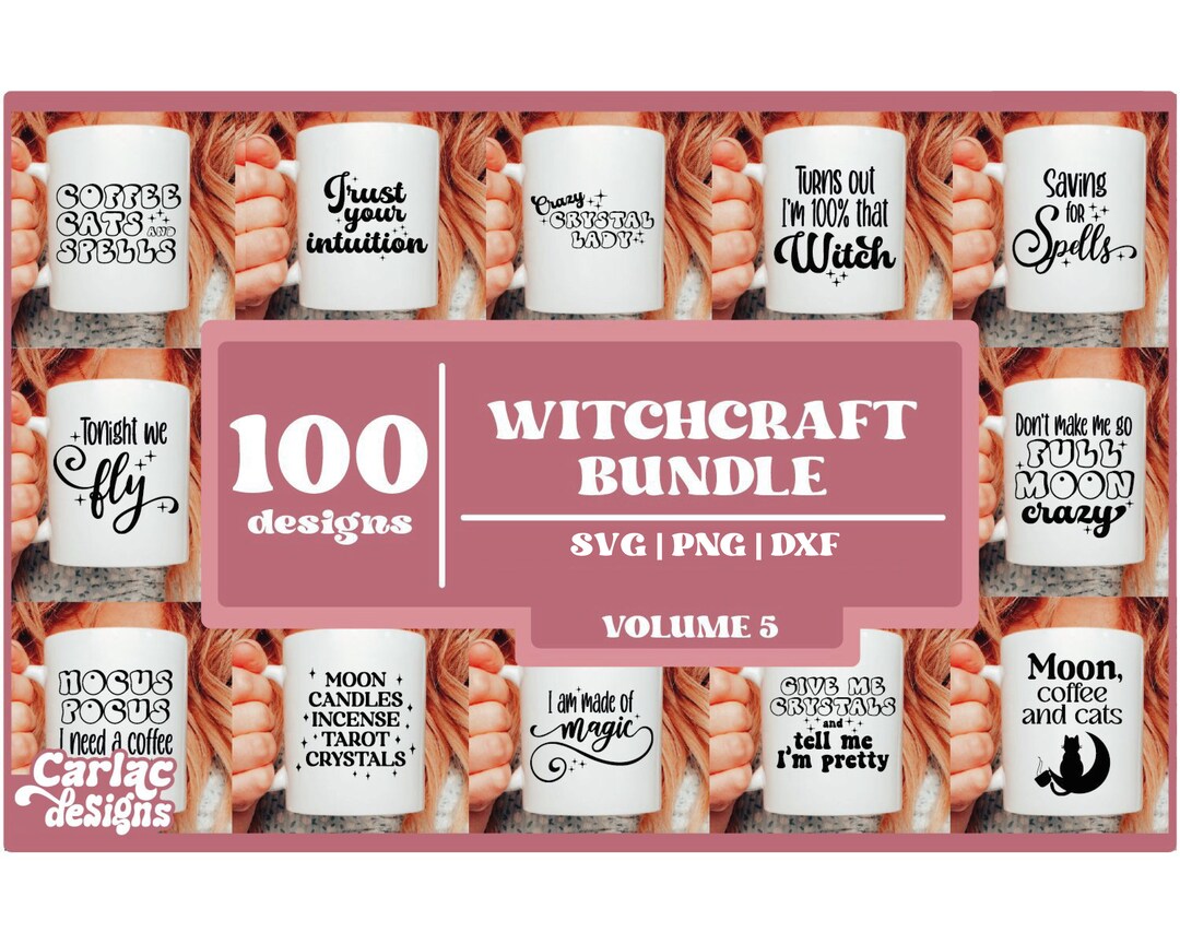 Witchcraft Svg Bundle | Moon SVG Bundle | Pagan Svg Bundle | Witchcraft ...