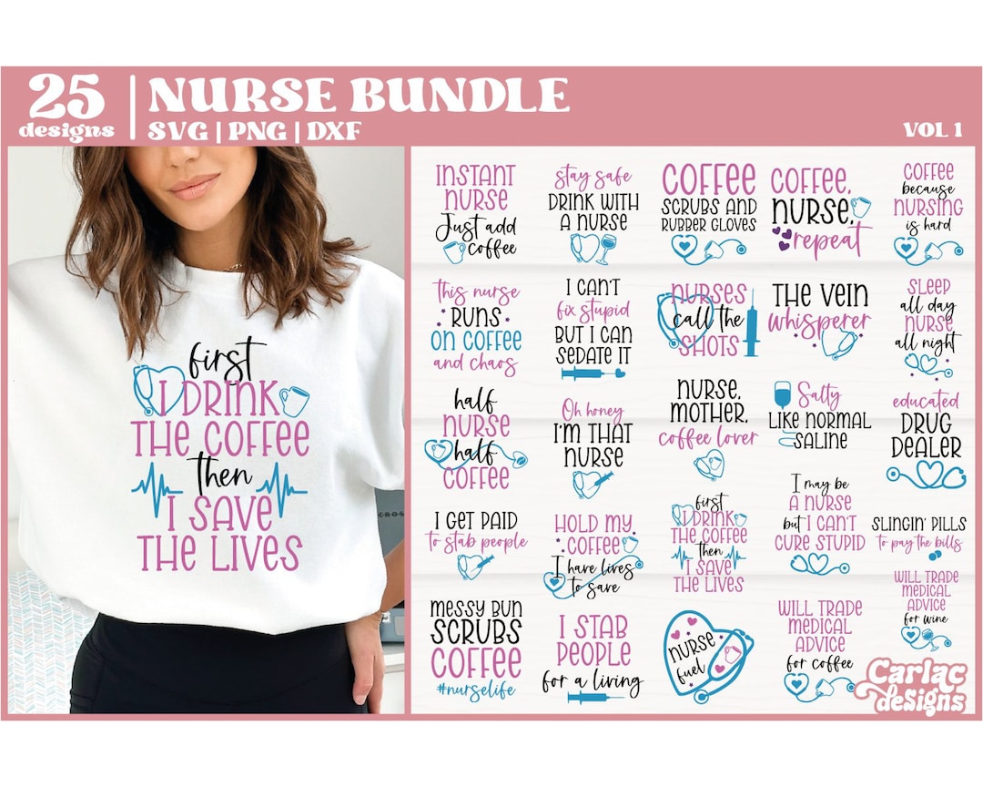 Funny Nurse SVG, Nurse SVG, Student Nurse SVG, Nursing Svg, Nurse ...