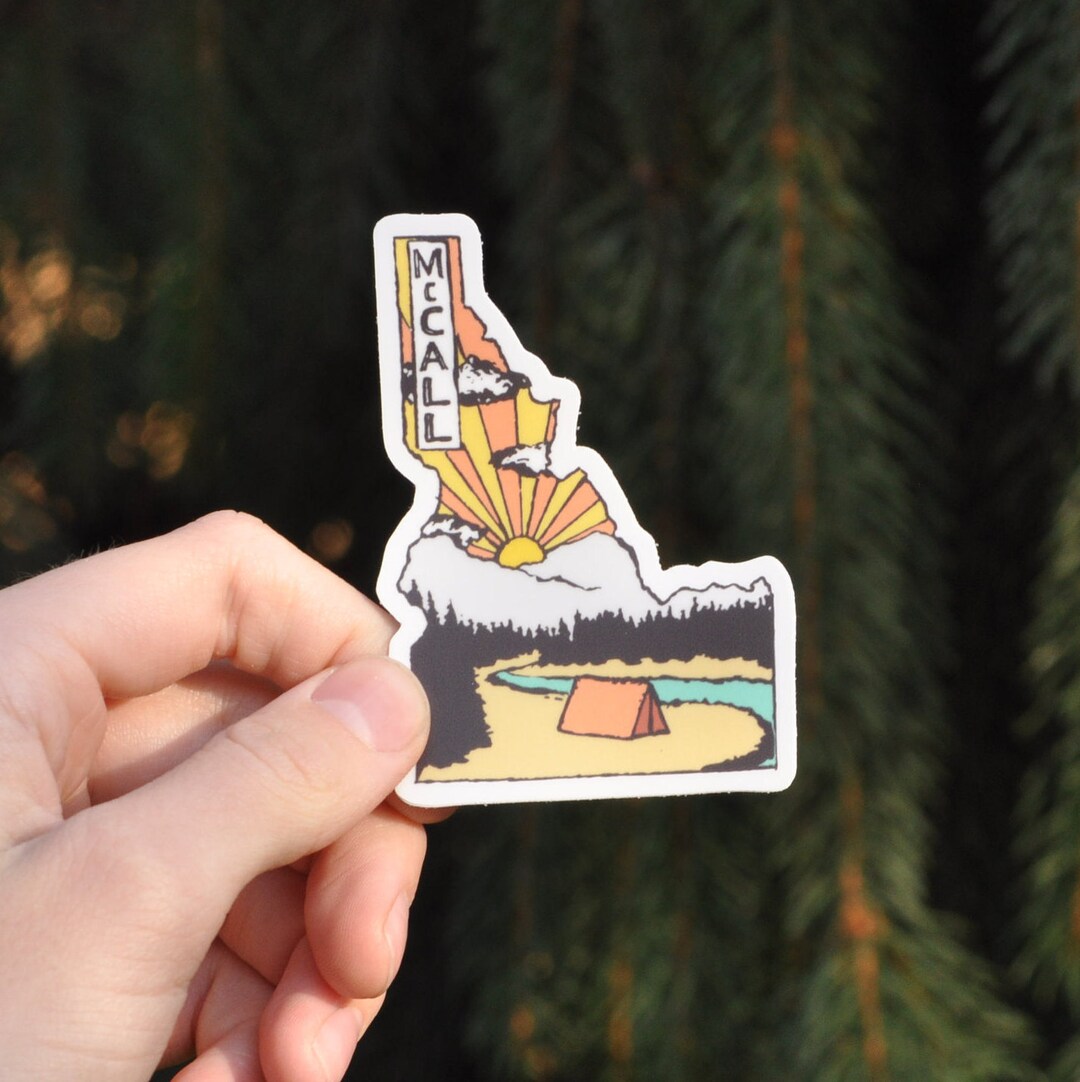 Mccall Idaho Sticker - Etsy