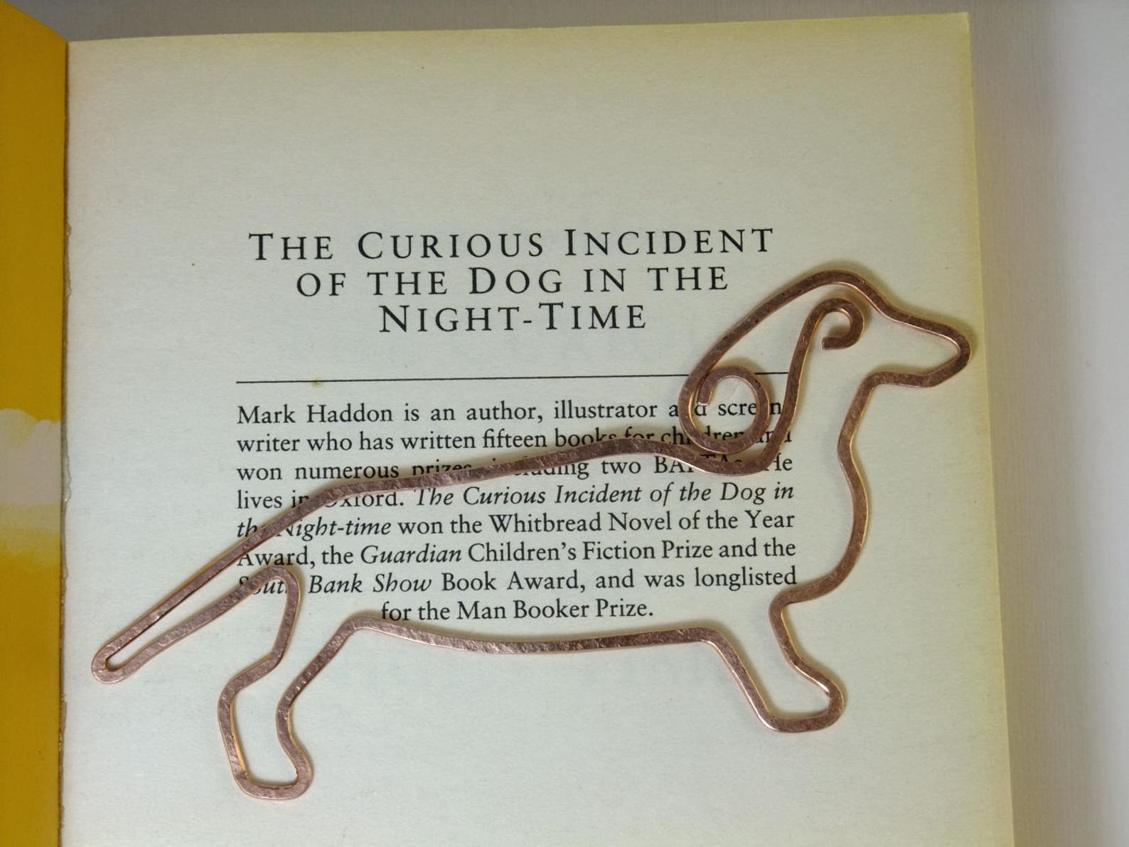 Copper Wire Dachshund Bookmark Copper Wire Dog Bookmark, Sausage Dog ...