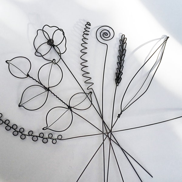 Wire Flowers - Etsy