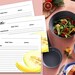 Printable Recipe Cards Recipes Template Illustrated Templett Instant ...