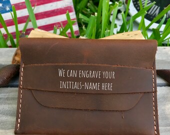 PERSONALIZED Gift Treasure Chest Credit Card Wallet Perfect