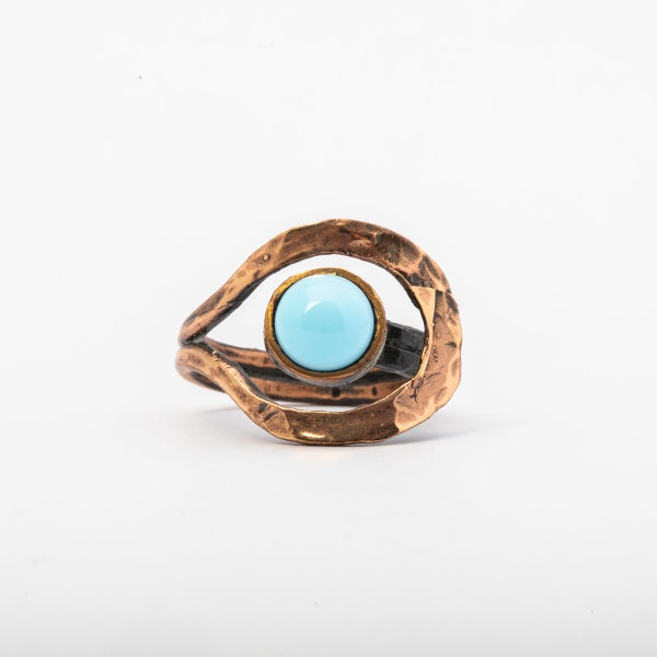 Handmade Glass Ring - Etsy