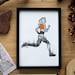 Hardloopschoen: pen en inkt PRINT - Etsy Nederland