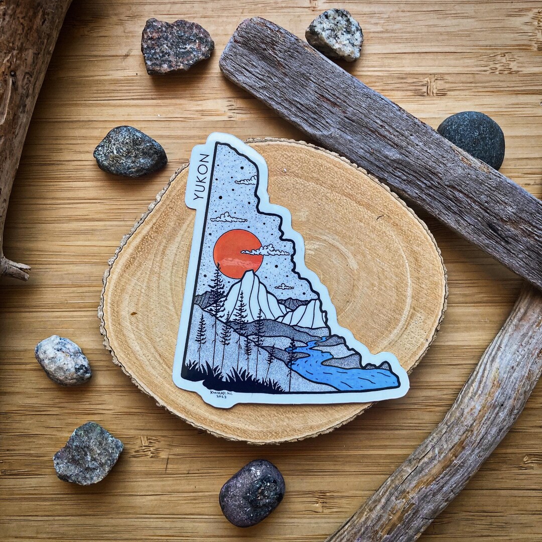 The Yukon Territory - STICKER - Etsy