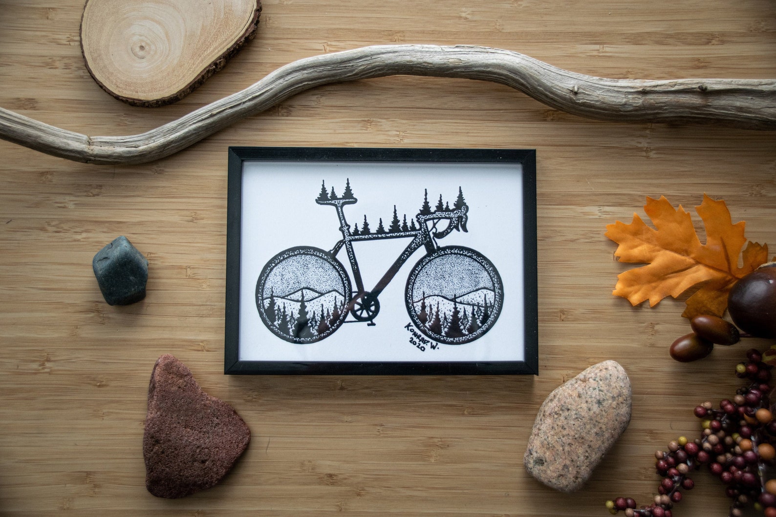 Road Bike Pen and Ink PRINT - Etsy Canada