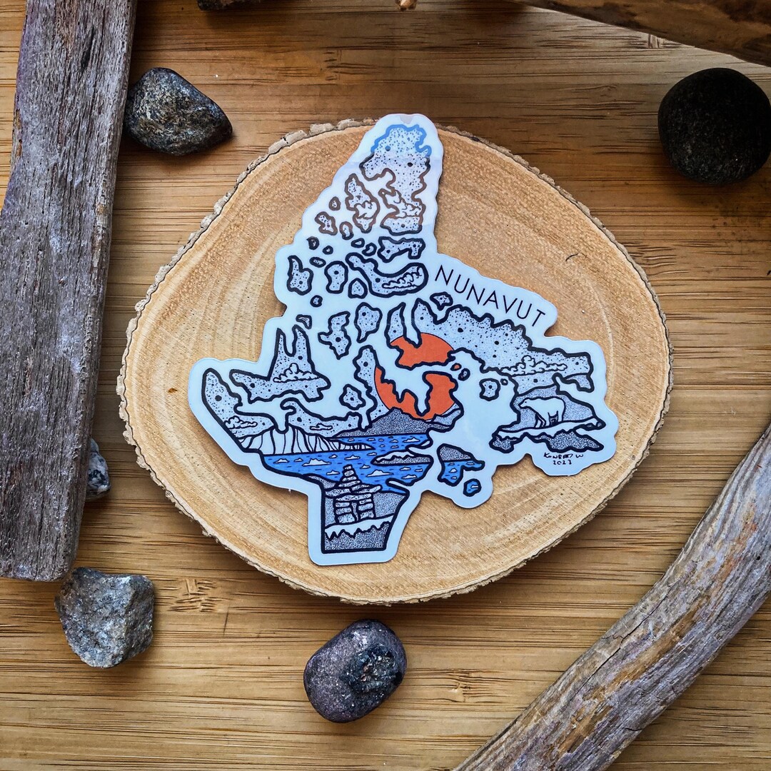 The Nunavut Territory - STICKER - Etsy