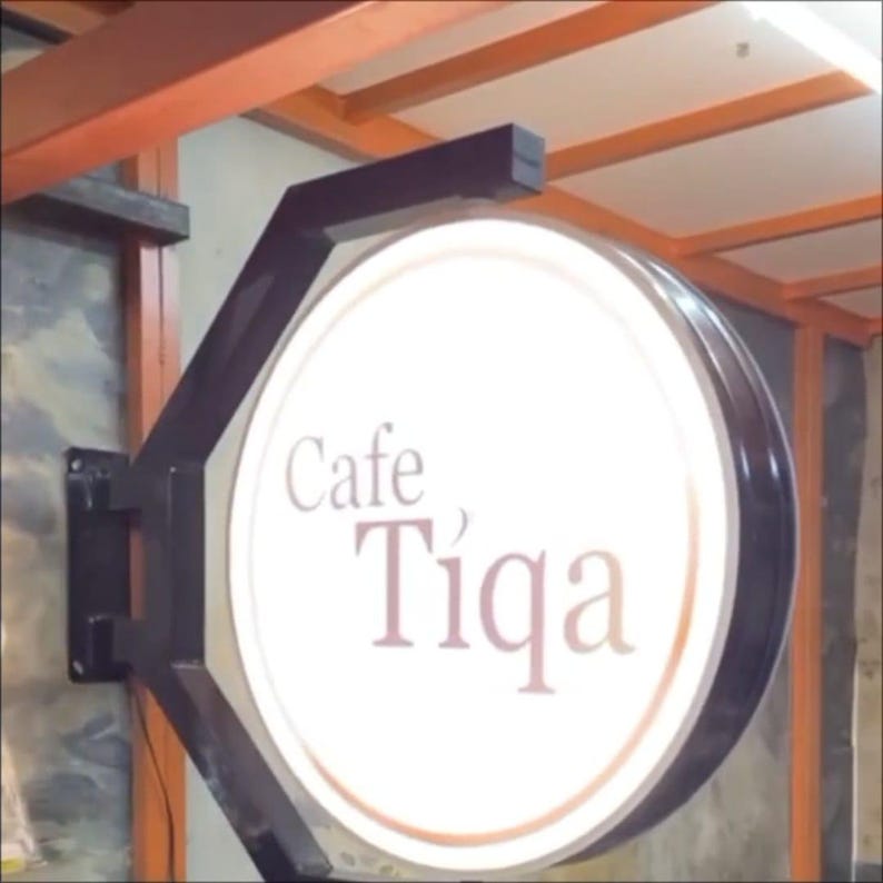 360 Rotating Sign, Custom Business Sign, Outdoor Led Light Box ...