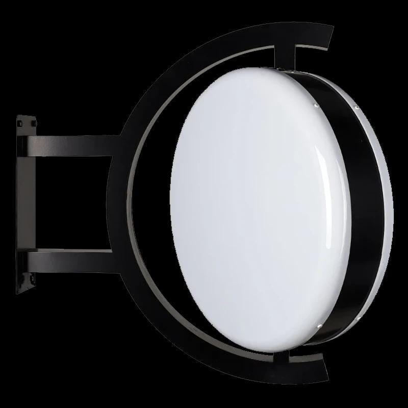 360 Rotating Sign, Custom Business Sign, Outdoor Led Light Box ...