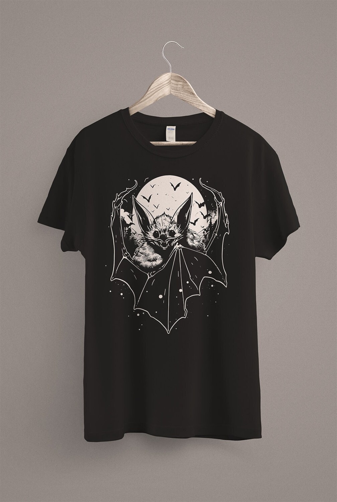 Bat T-shirt Dark Cottagecore Clothing Dark Academia Aesthetic ...