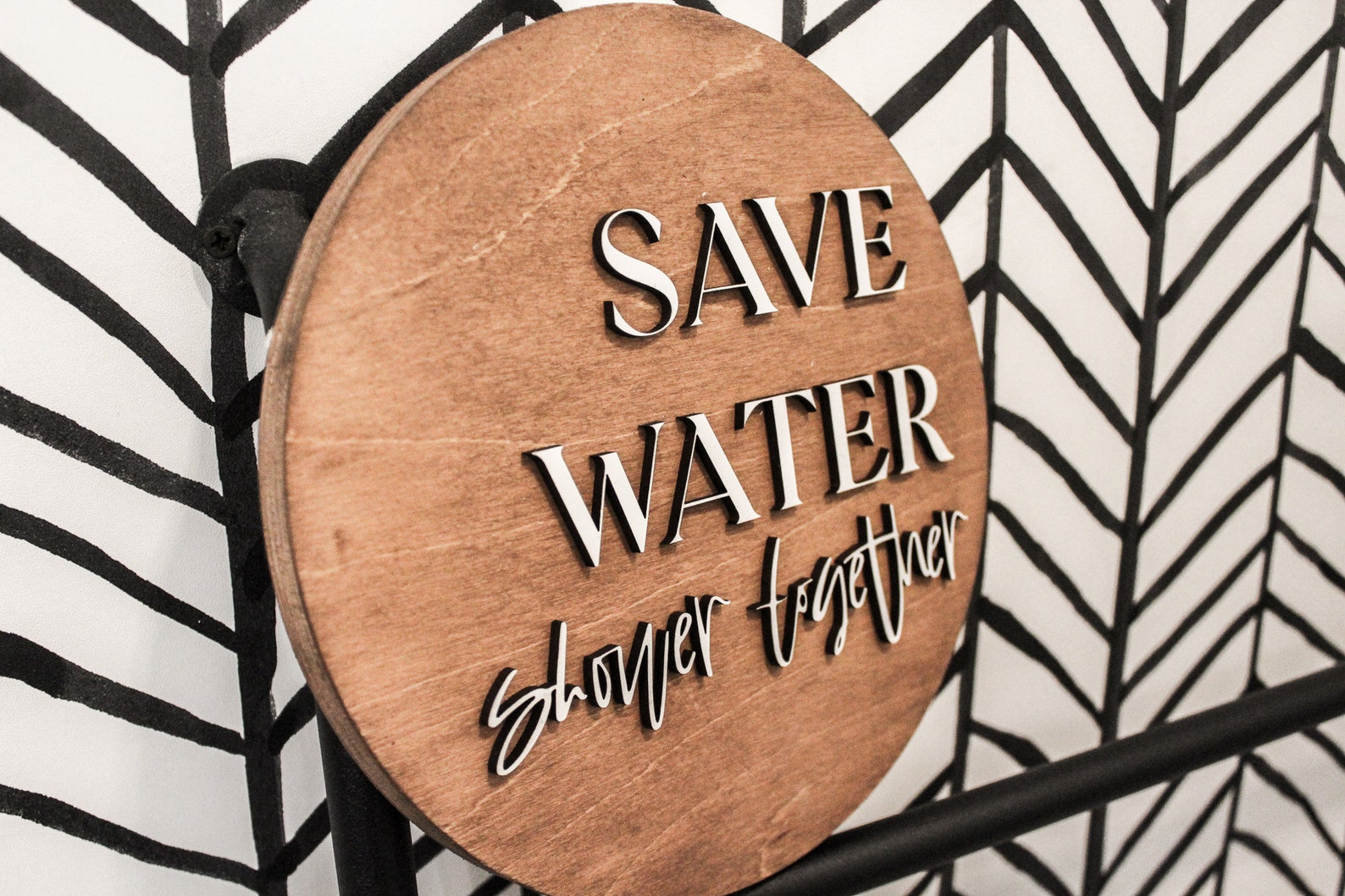 Save Water Shower Together Sign Bathroom Sign Farmhouse - Etsy