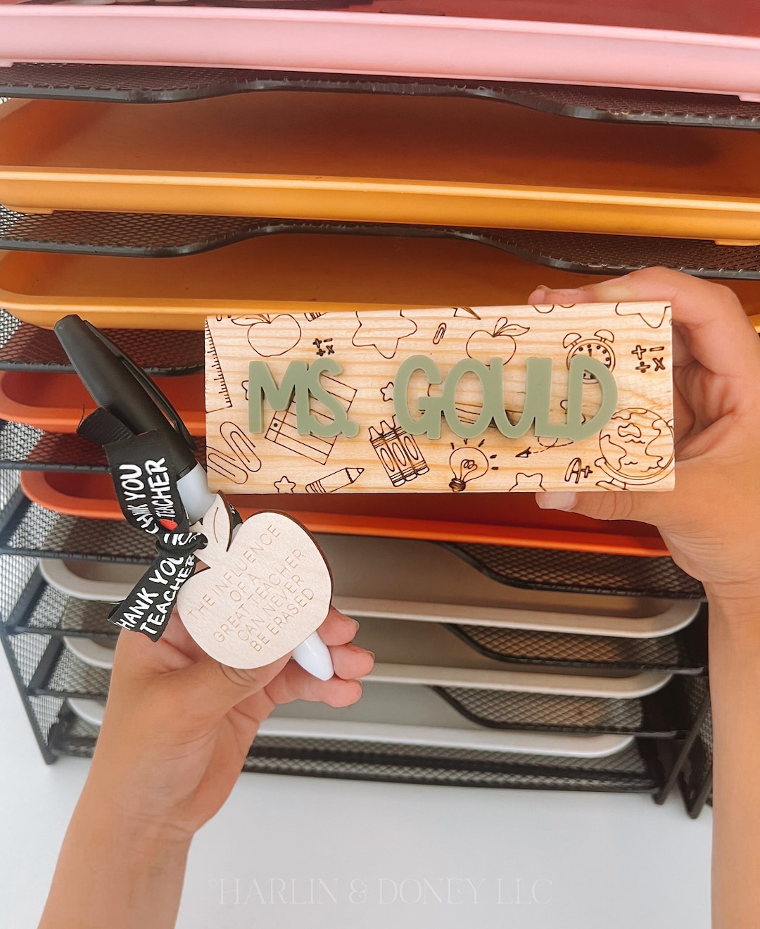 Personalized Dry Eraser Teacher Gift, Teacher Aesthetic, Teacher ...