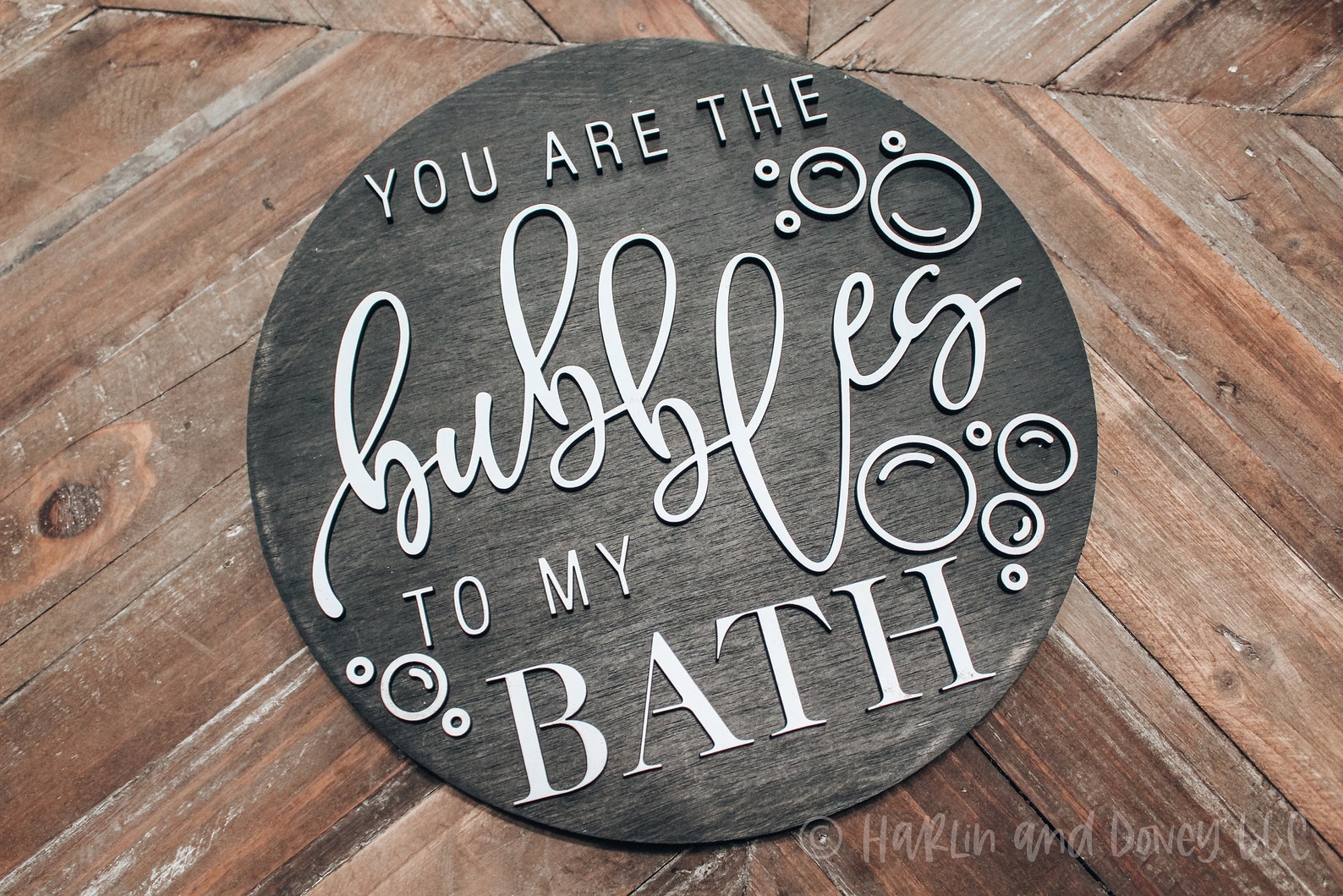 Bubbles to My Bath Sign, Bathroom Sign, Farmhouse Bathroom Sign, Wood ...