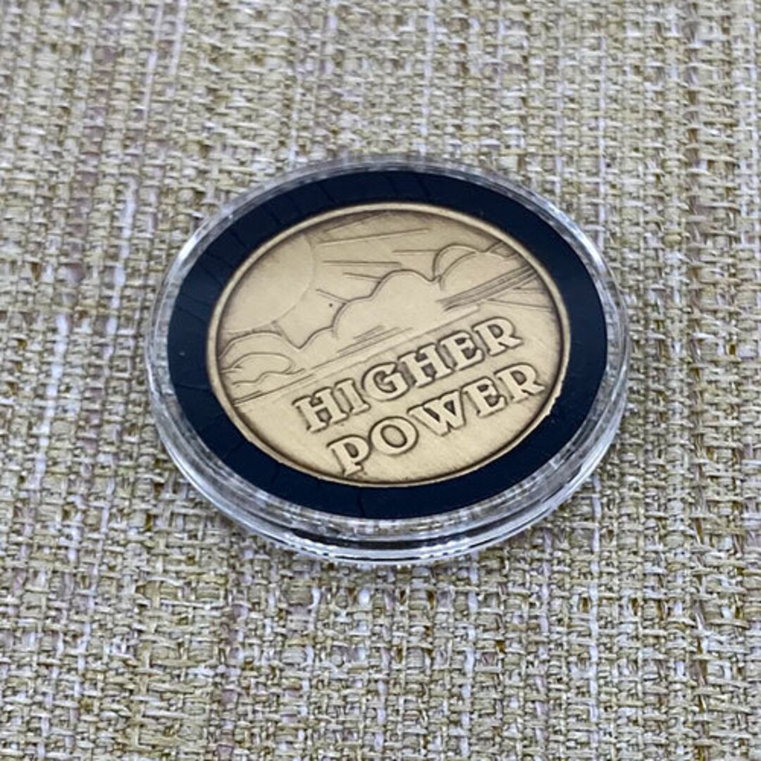 12 Step Coin Holder, Recovery Medallion Display, Medallion Holder ...