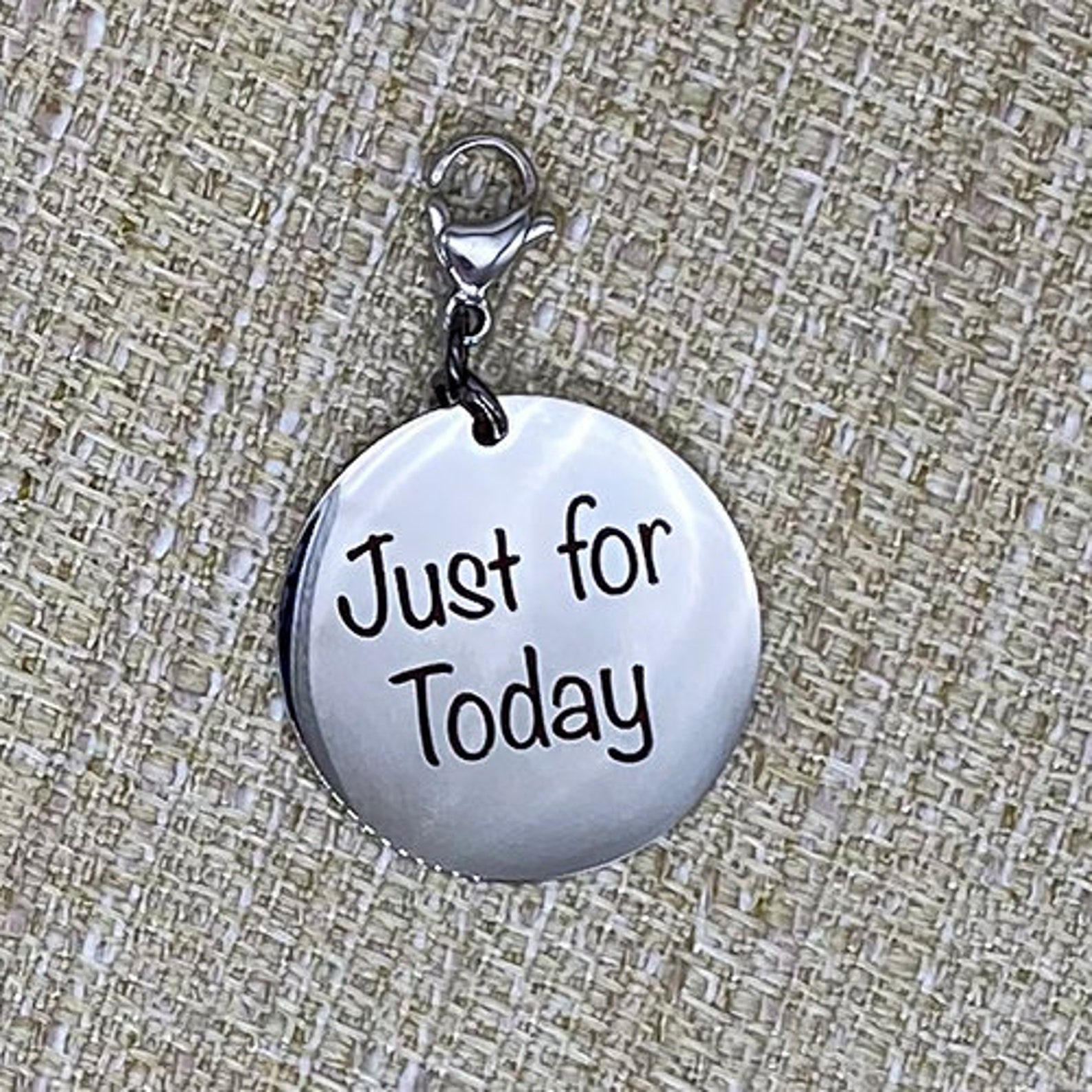 Recovery Jewelry 12 Step Charm Inspirational Charm Just for - Etsy