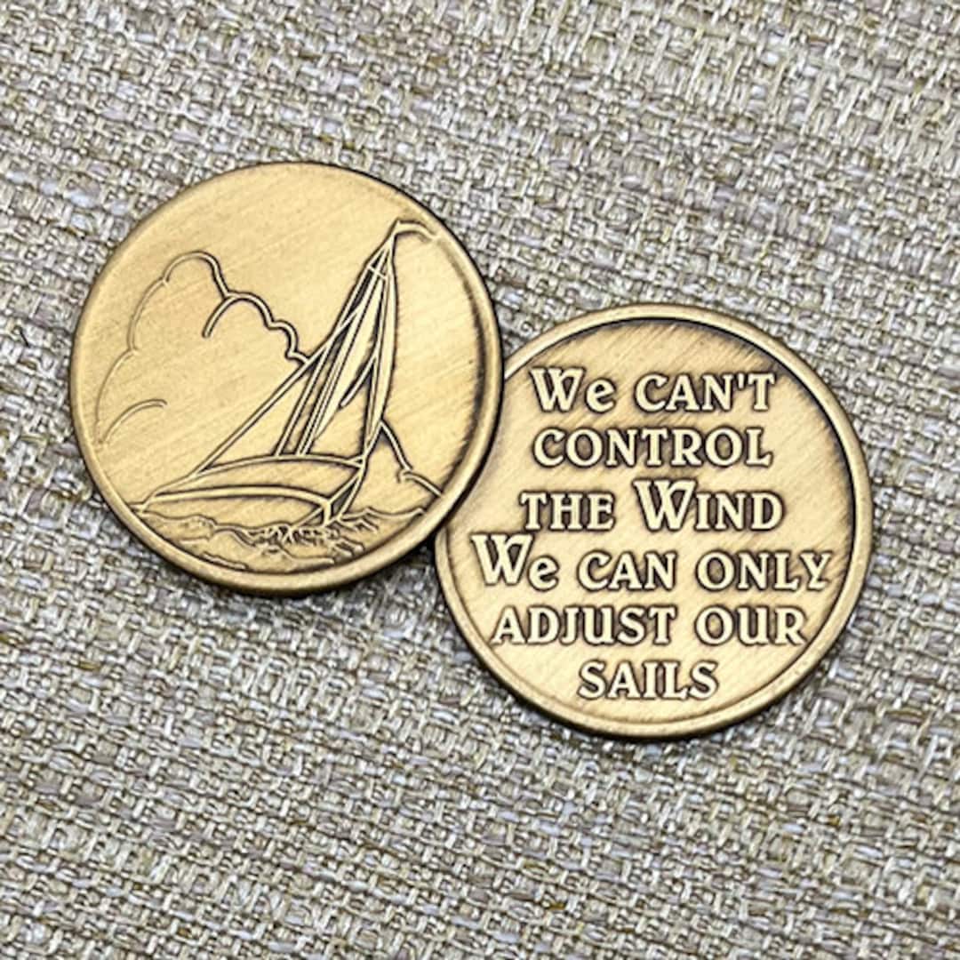 12 Step Recovery Coin, 12 Step Recovery Medallion, Narcotics Anonymous ...