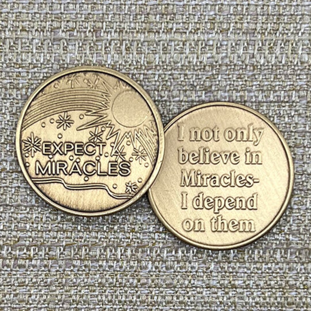 Recovery Coin, Recovery Medallion, 12 Step Medallion, 12 Step Coin ...