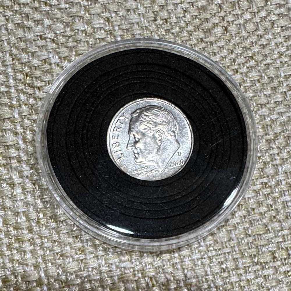 Clear Medallion Coin Holder: Adjustable Gasket Protector - Etsy