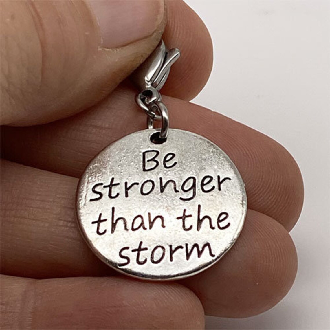 Recovery Jewelry 12 Step Charm Inspirational Charm Stronger - Etsy