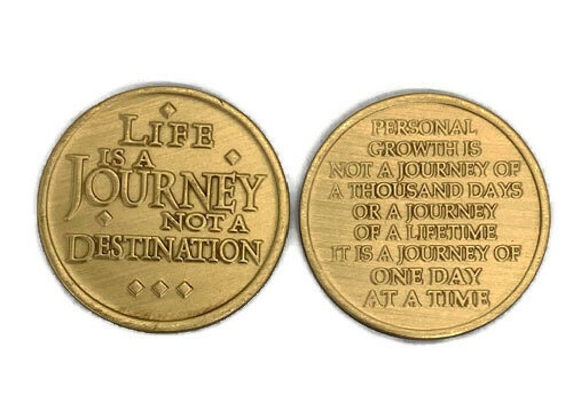 Inspirational Coin Inspirational Medallion 12 Step | Etsy