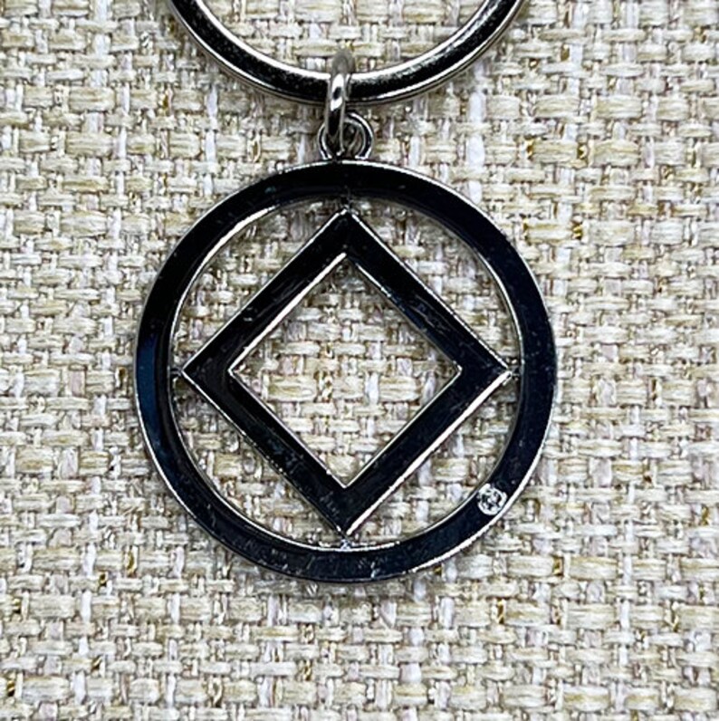 NA Logo Key Tag: Narcotics Anonymous Recovery Gift - Etsy