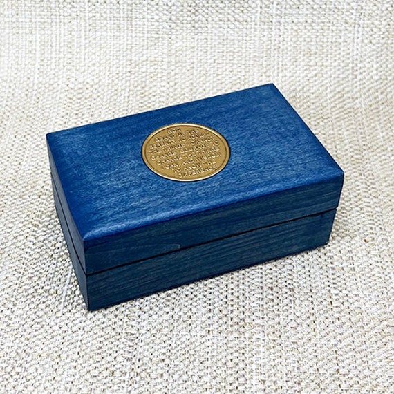Special Edition Basic Blue 12 Step Coin Holder Narcotics - Etsy