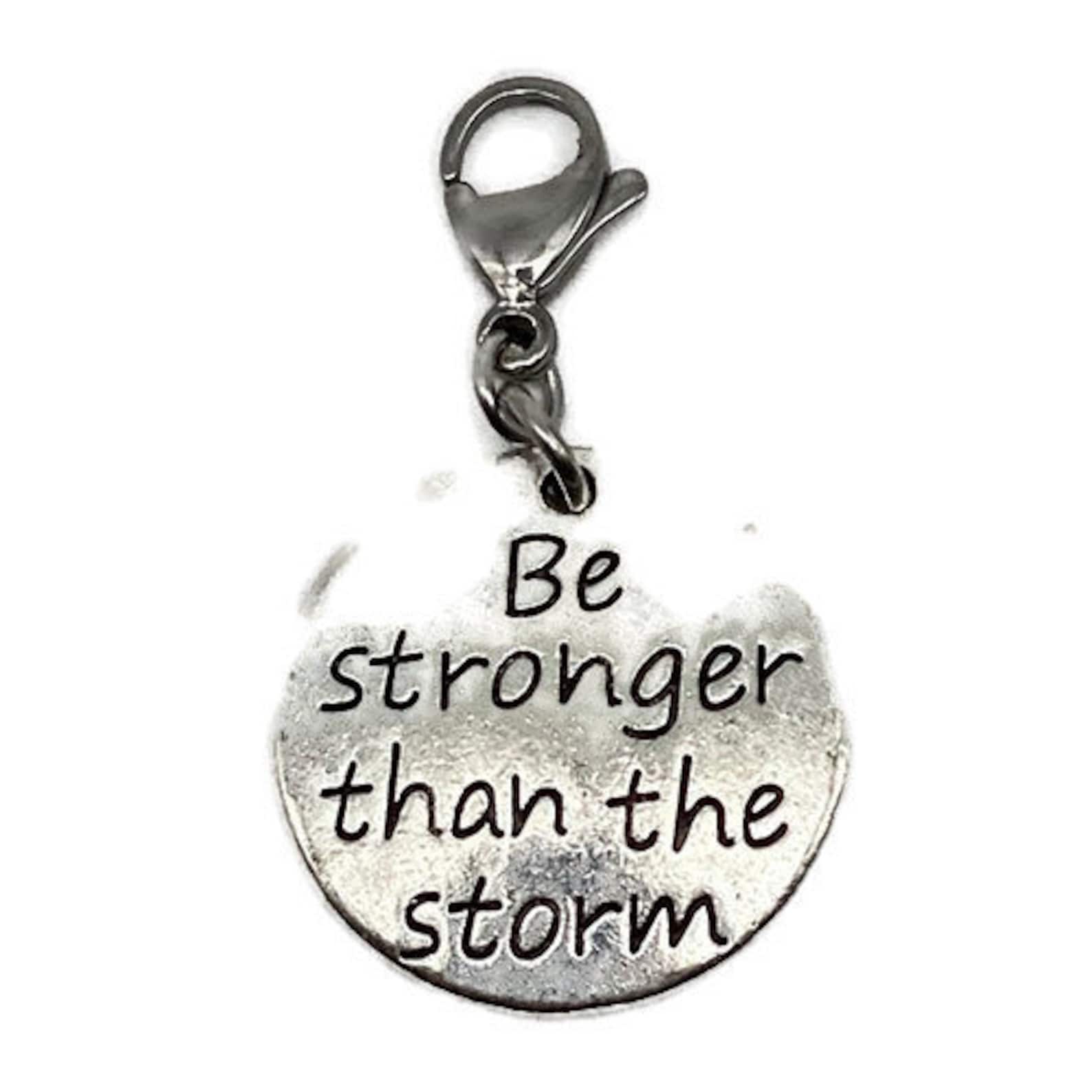 Recovery Jewelry 12 Step Charm Inspirational Charm Stronger | Etsy