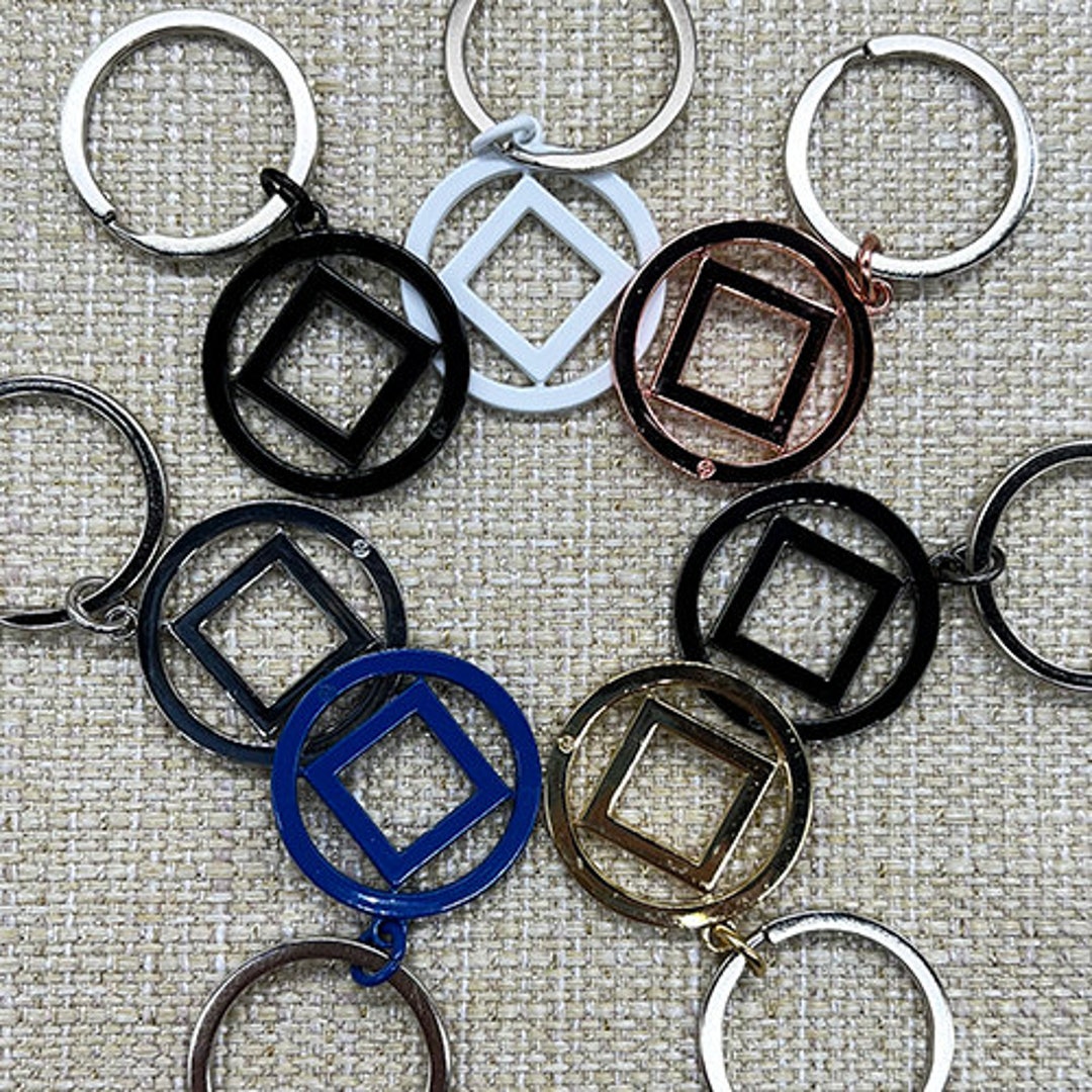 NA Logo Key Tag: Narcotics Anonymous Recovery Gift - Etsy