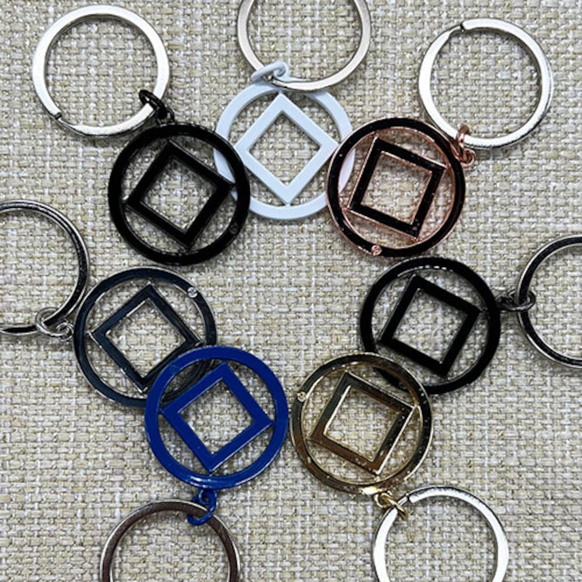 Narcotics Anonymous Key Tag NA Key Chain NA Key Holder - Etsy