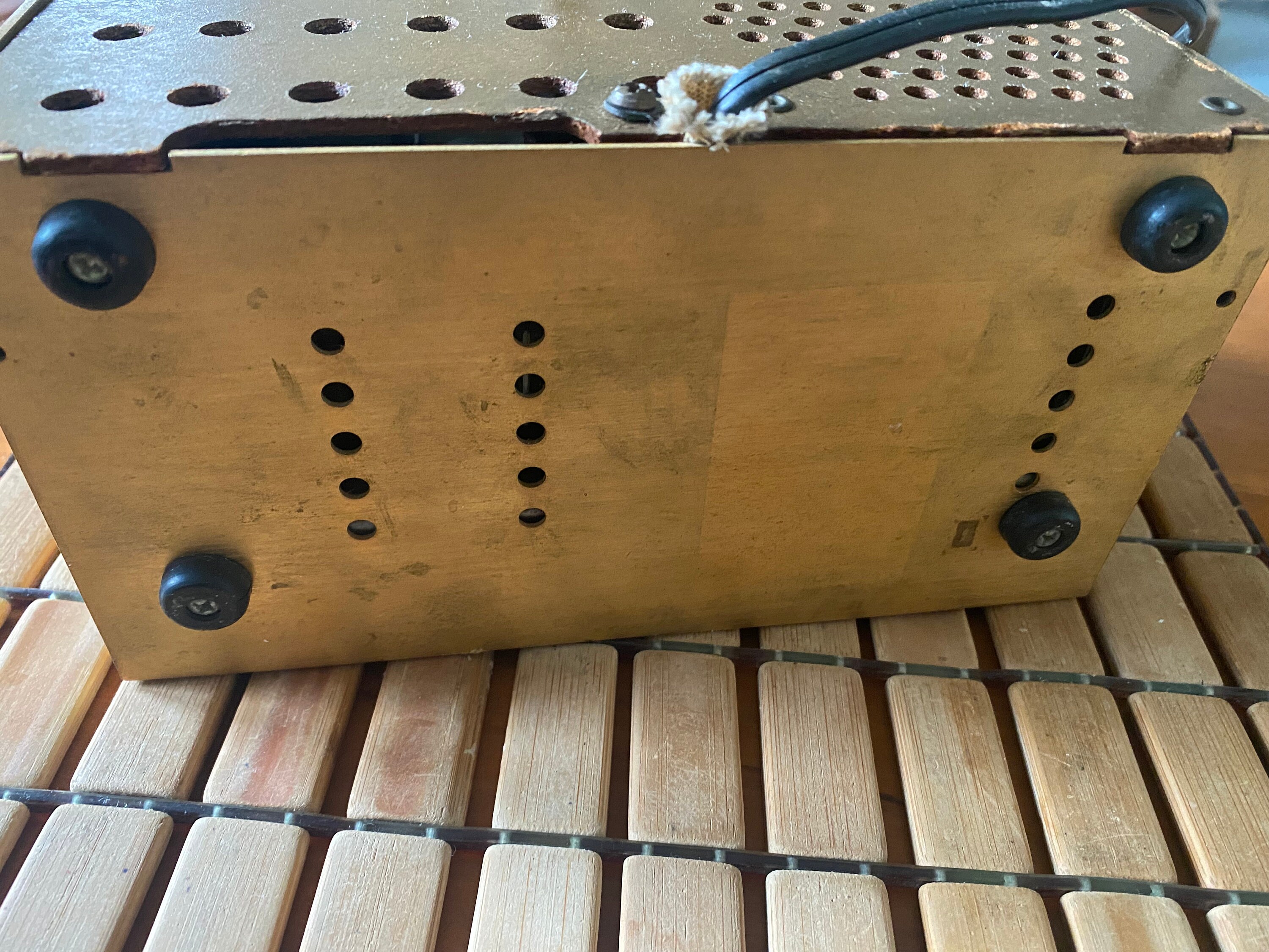 Vintage Benrus Clock Radio 1955 Works - Etsy